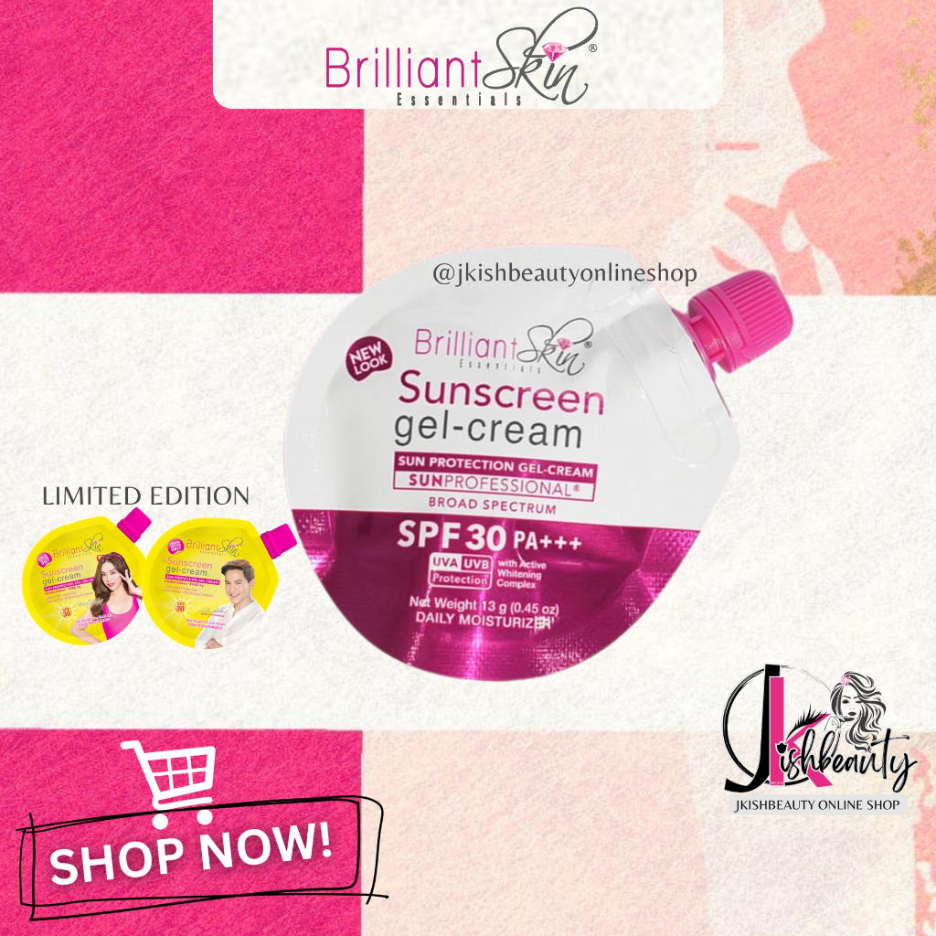 Brilliant Skin Essentials Sunscreen Gel-Cream SPF30 13g |Limited ...
