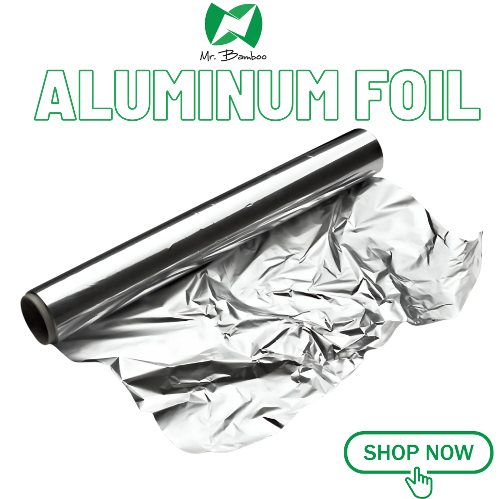 Premium Aluminum Foil Heavy Duty 5M & 8M - Food Grade, Leak-Proof, Heat ...