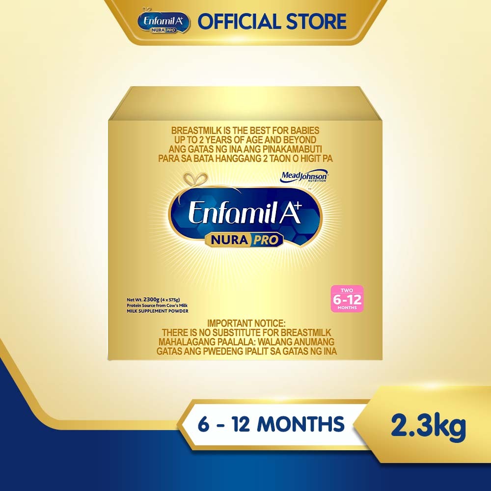Enfamil A+ Two Nurapro Infant Formula Milk Supplement Powder for 6-12 ...