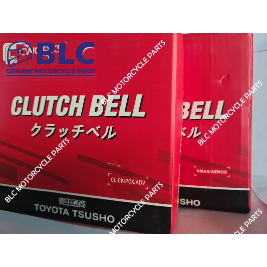 Clutch Bell/ Bell Housing w/ Groove CWORKS TOYOTA TSUSHO AEROX/NMAX ...