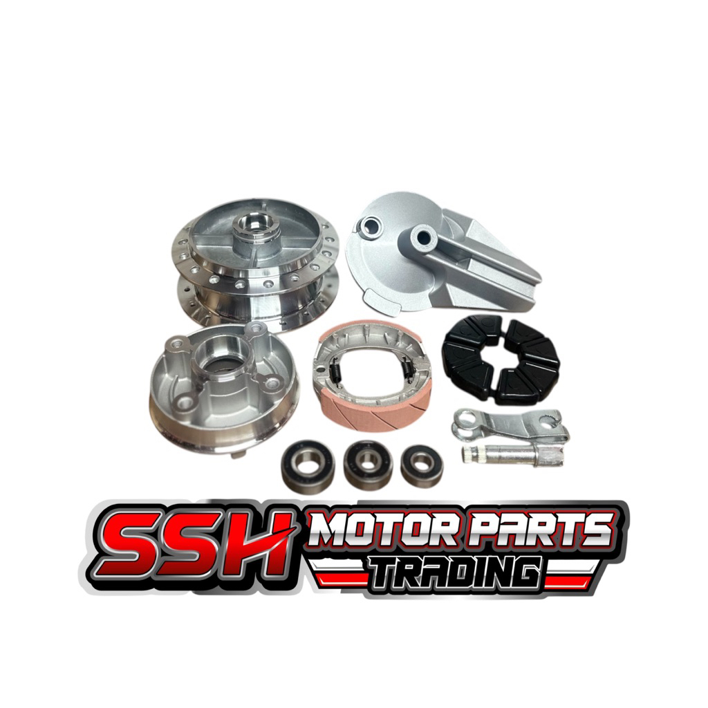 rear hub+Brake panel+Flunge hub wave/xrm/sym/smash | Shopee Philippines