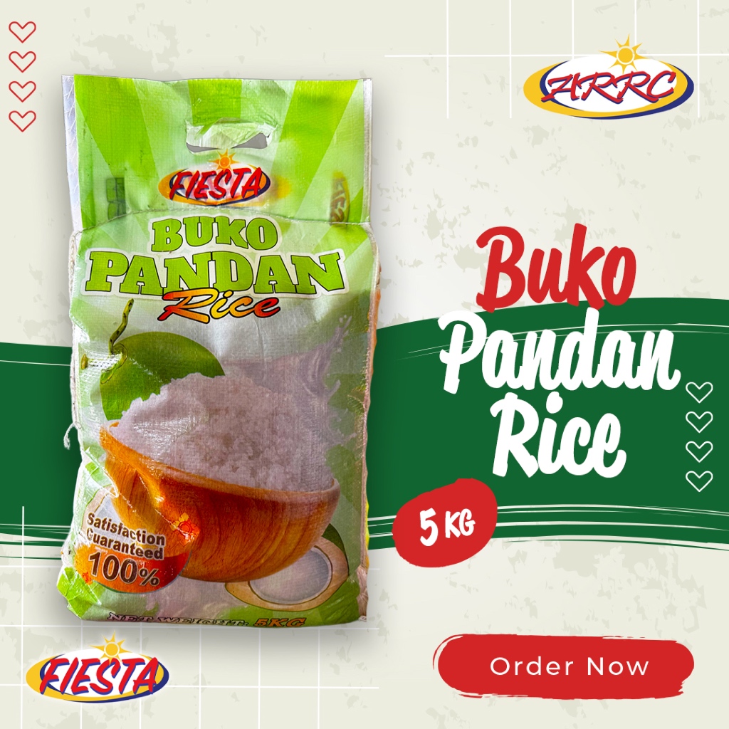 Fiesta Buko Pandan Rice (5kg) | Shopee Philippines
