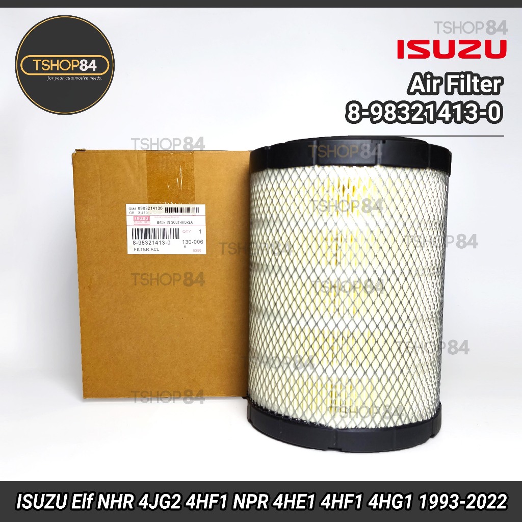 ISUZU Air Filter Elf Truck 8-98321413-0 NHR 4JG2 4HF1 NPR 4HE1 4HF1 ...
