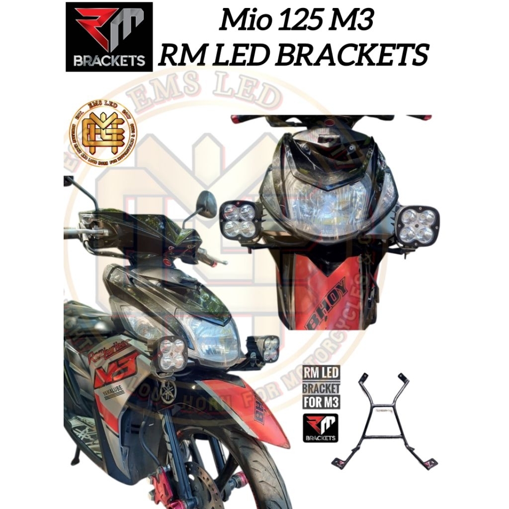 Mio i125 M3 RM BRACKET Heavy duty | Shopee Philippines