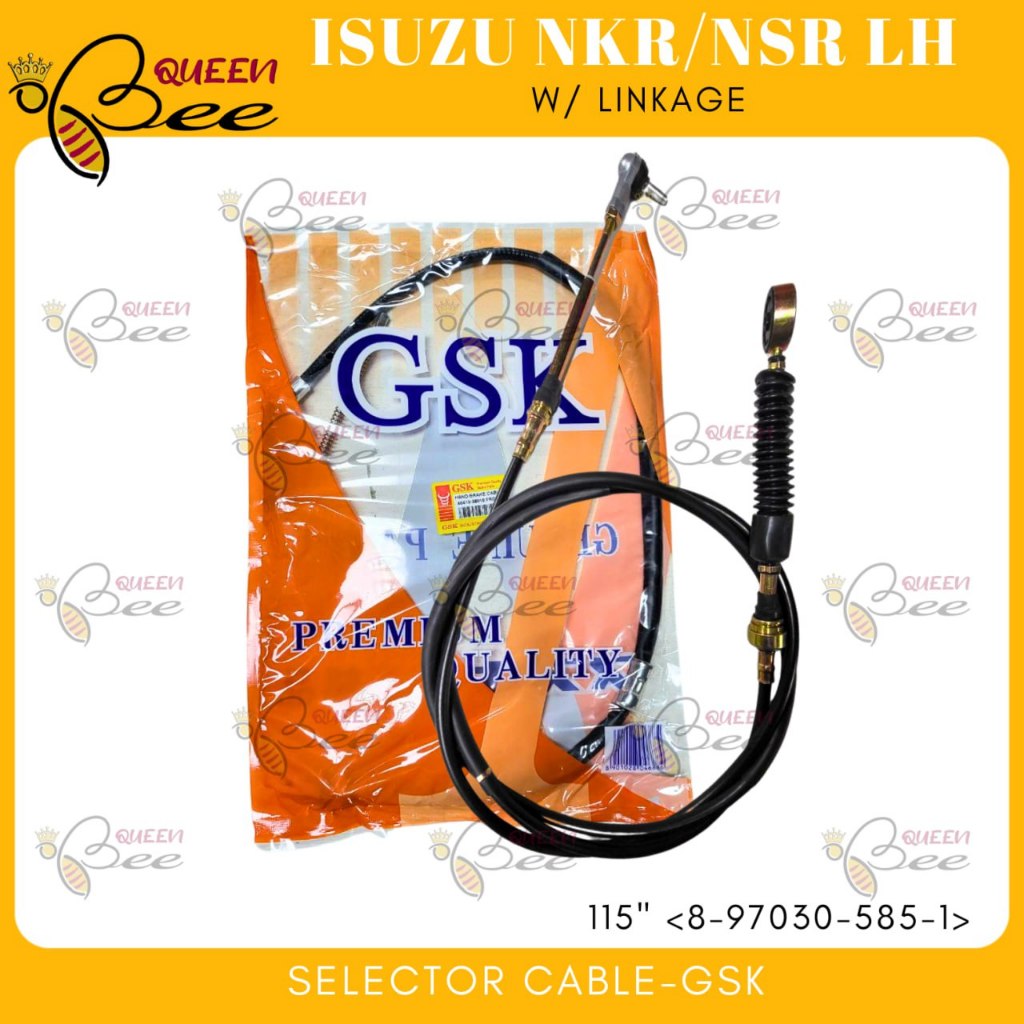 QUEENBEE SELECTOR CABLE FOR ISUZU NKR NSR NHR Selector Cable WITH ...