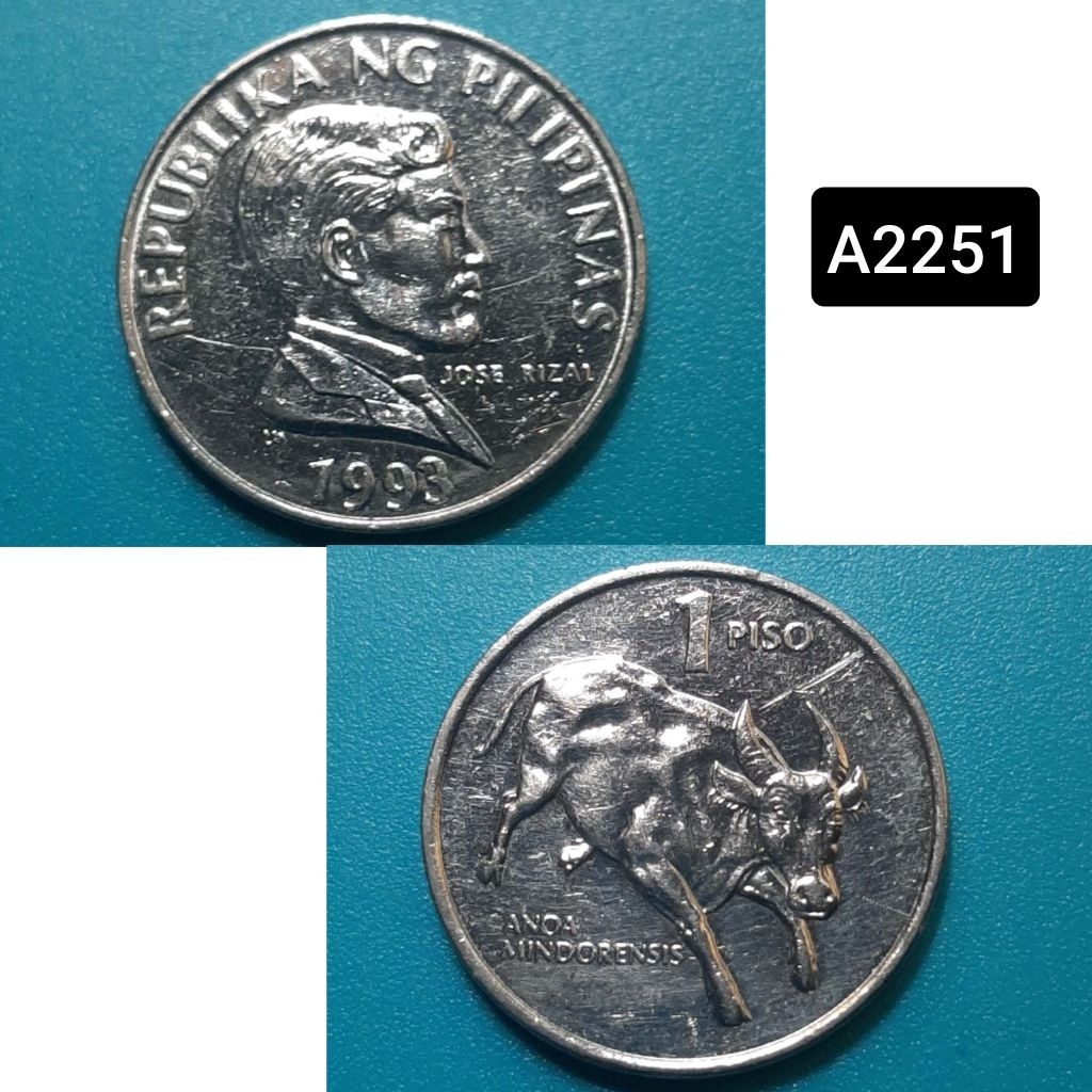 A2251 SMALL TYPE 1993 1 PISO ANOA MINDORENSIS IMPROCED FLORA AND FAUNA ...