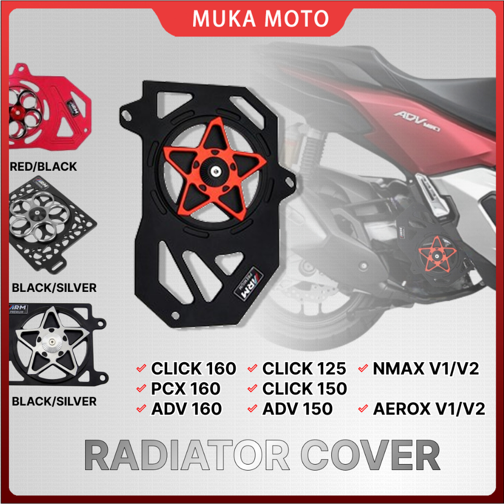 Full CNC Radiator Cover Package ARM Type With Radiator Fan For Click ...