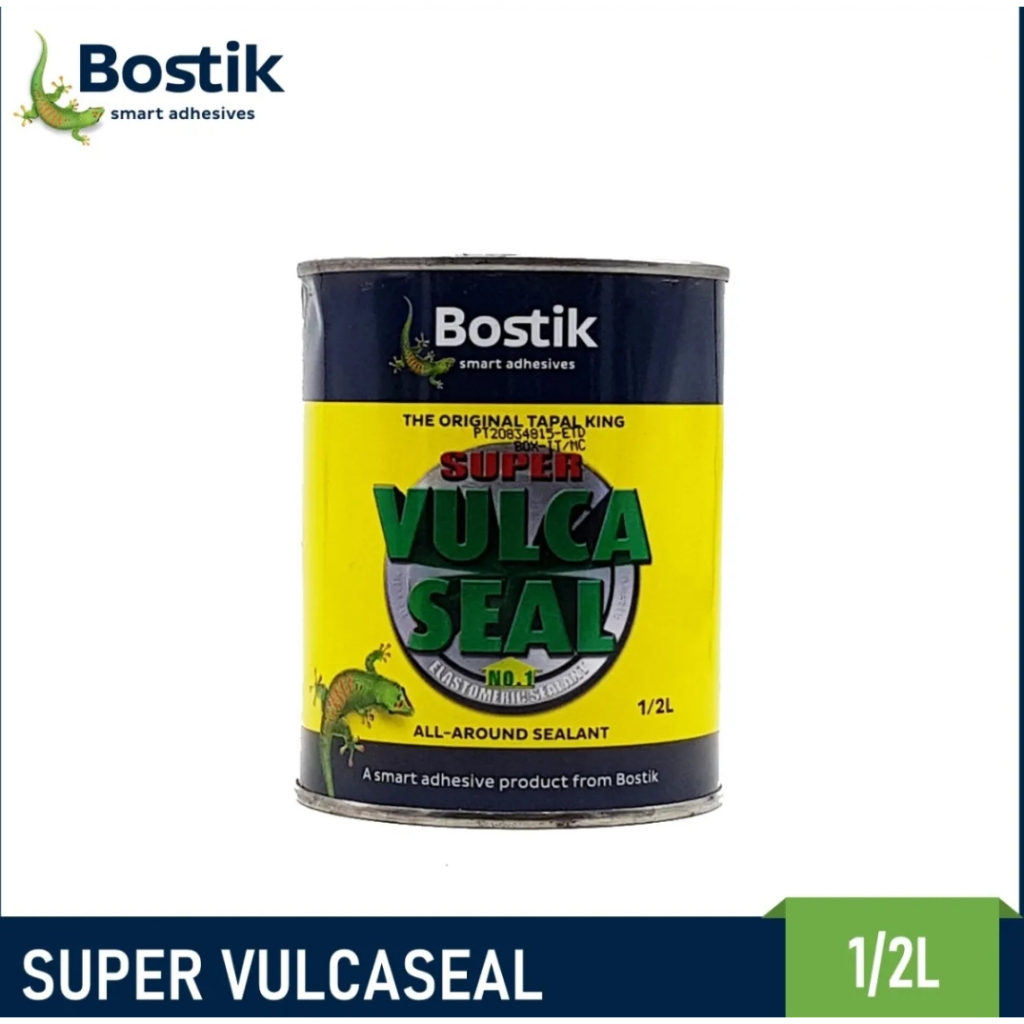 1/2L Bostik Super Vulcaseal All aound sealant cans Vulca seal sealant ...
