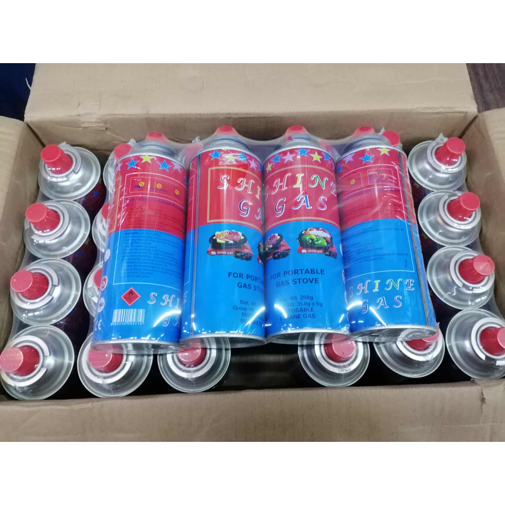 SHINE 250g Butane – For Everyday Gas Stove Needs 4pcs | Shopee Philippines