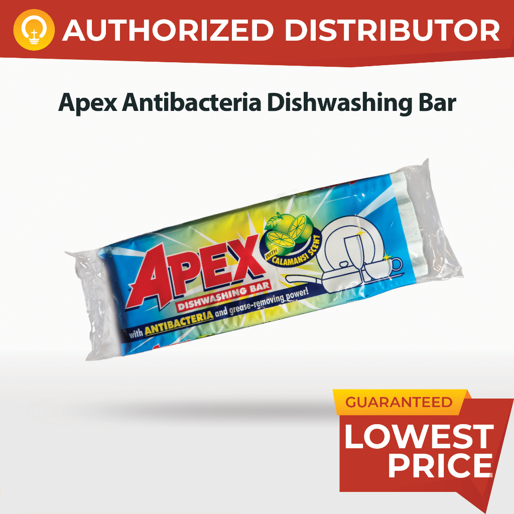 APEX Dishwashing Bar Anti-bac / Lime / Lemon 220g – Kitchen Cleaning ...