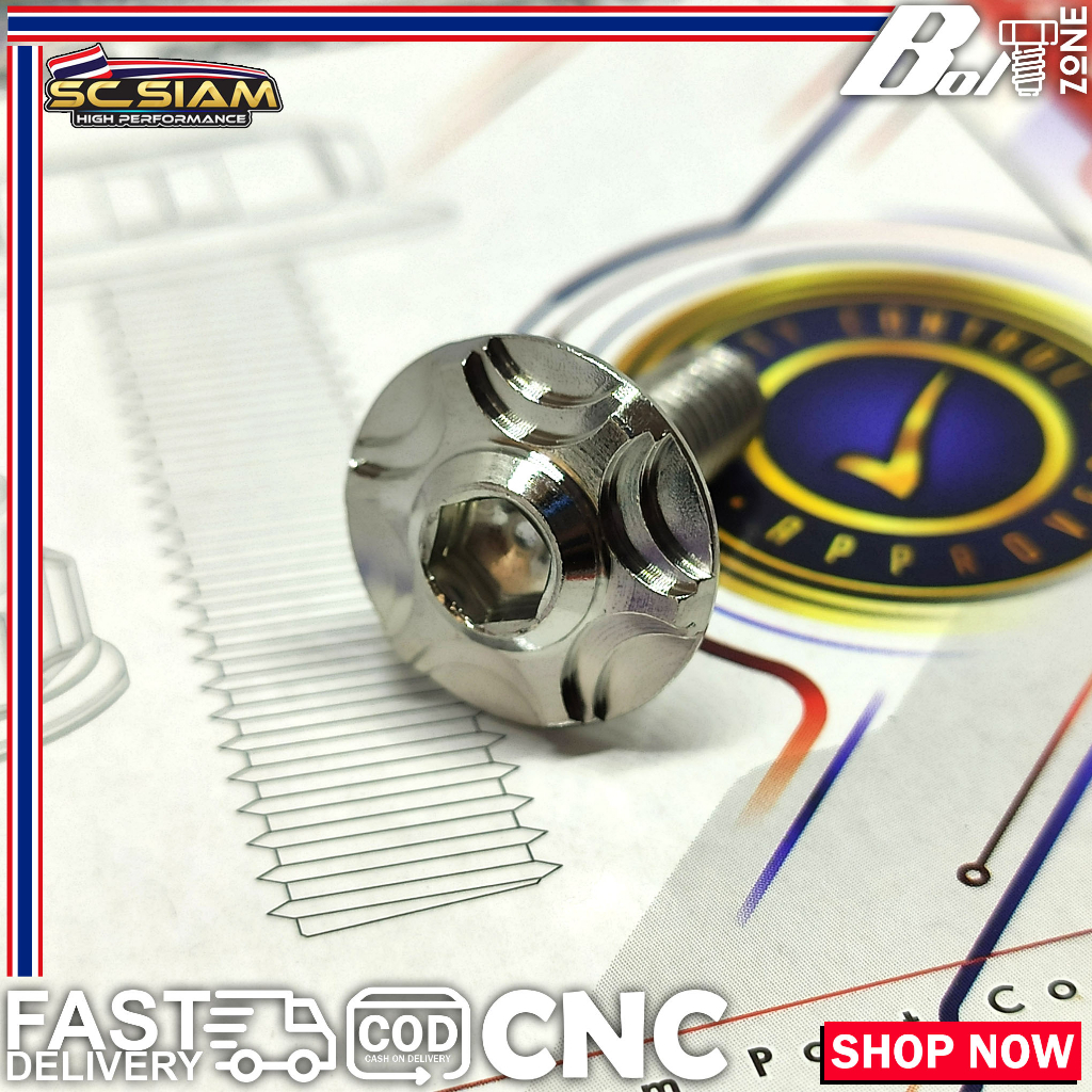 SC SIAM BODY BOLT 6X15 CNC | Shopee Philippines