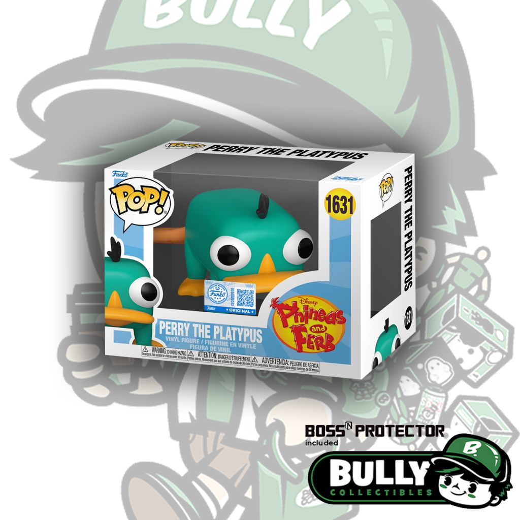 Funko POP! Disney: Phineas and Ferb - Perry the Platypus (FSE) 1631 ...