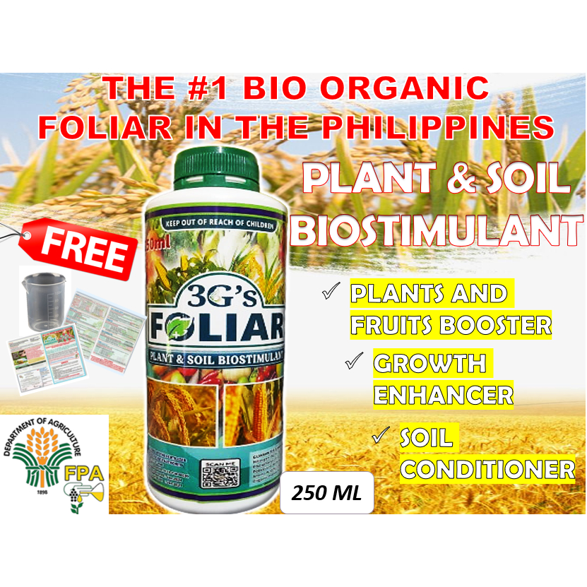 3Gs FOLIAR SOIL AND PLANT BIO STIMULANT ALL IN ONE SUPER FOLIAR BIO ...