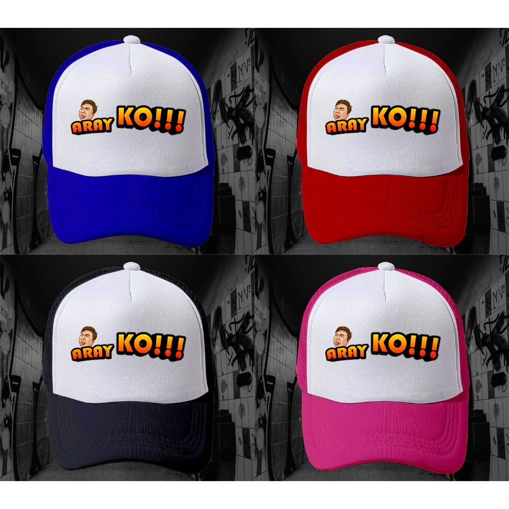 ARAY KO MALUPITON Net Caps Fashion Outdoor Sun Dry Tongue Hat Cap ...