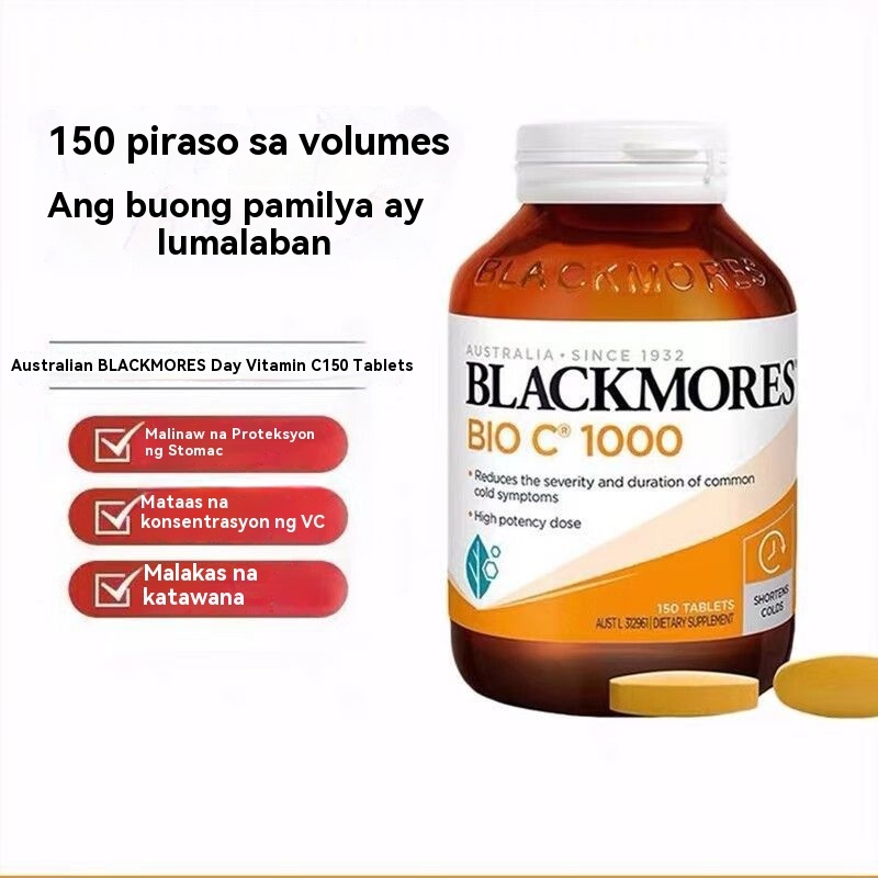 Blackmores Bio C 1000mg 150 Tablets Vitamin C (EXP:2027)-Health Food ...