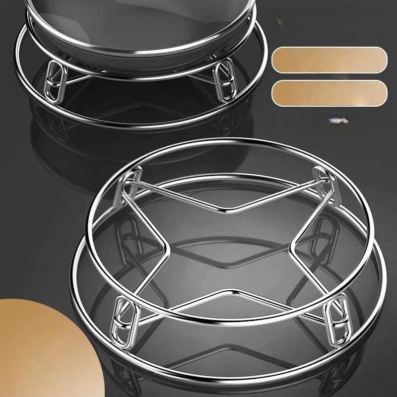 Stainless steel pot rack, heat insulation bracket, anti-scalding ...