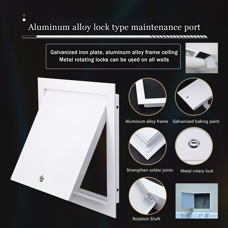 Aluminum alloy ceiling inspection port,pipeline,wall,maintenance port ...