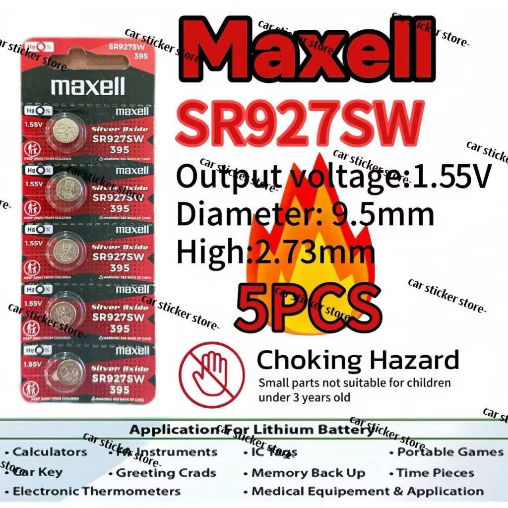 MAXELLSR927 W (399) / SR927W / 399 WATCH BATTERY | Shopee Philippines