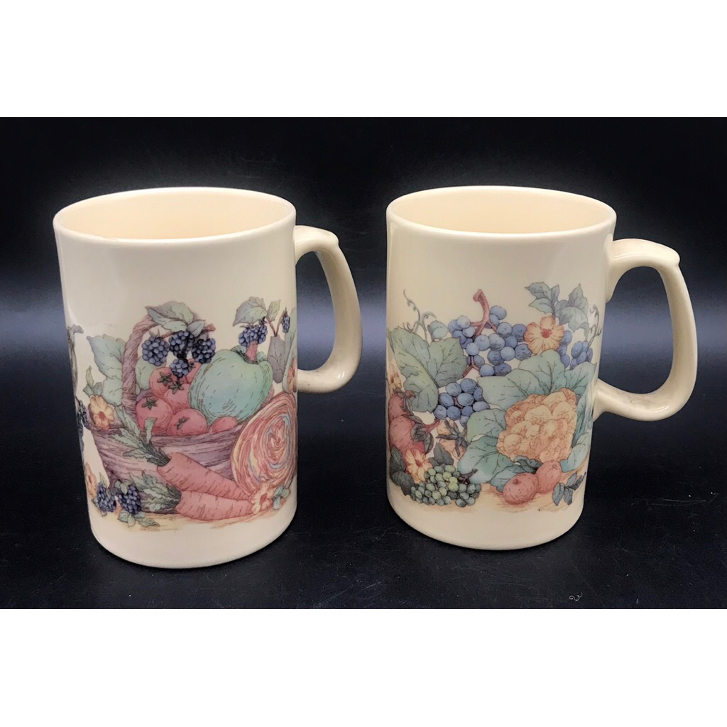 Kohinoor vintage fruit&veggie design mugs | Shopee Philippines
