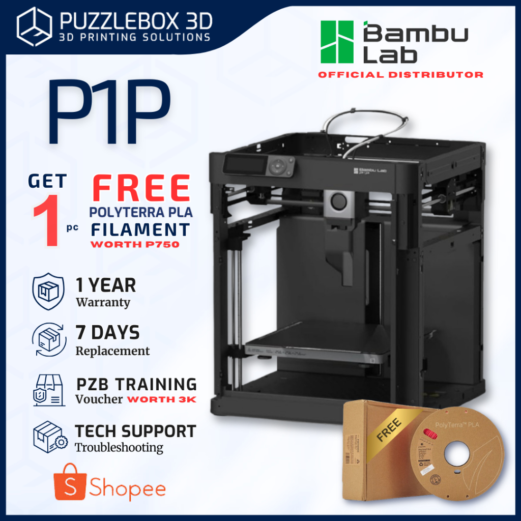 Bambu Lab P1S 3D Printer | P1S Combo | P1P w/ 20000 mm/s² acceleration & Up To 16 Color 3D ...