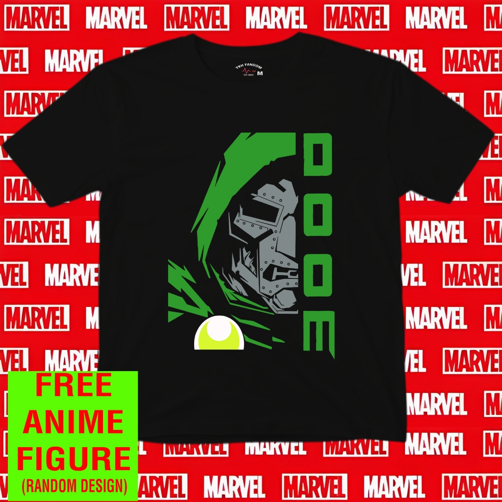 MARVEL DR. DOOM SHIRT DTF PRINTED PREMIUM CVC COTTON | Shopee Philippines