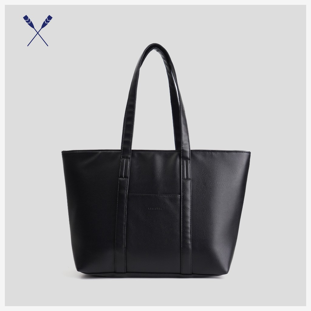 Regatta Tote Bag With Zipper For Women (Black) | Shopee Philippines