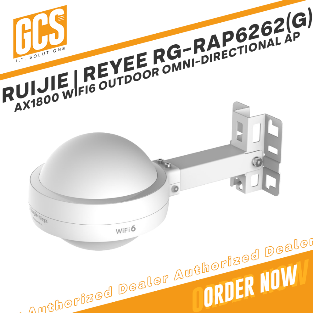 Ruijie | Reyee RG-RAP6262(G) WiFi 6 AX1800 1800Mbps Outdoor Omni ...