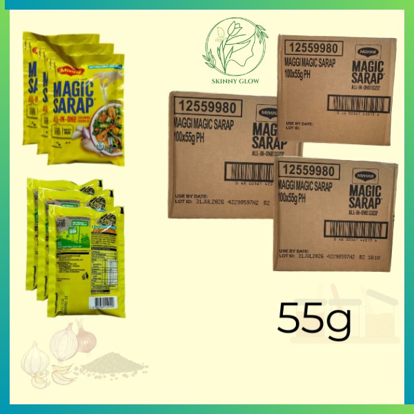 (Skinnyglow) Maggi Magic Sarap All-In-One Seasoning Granules 55g x ...