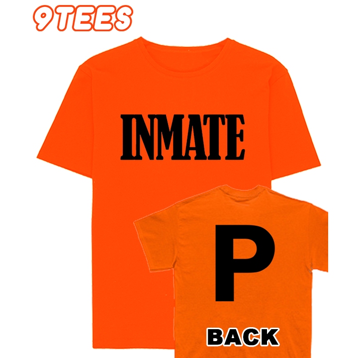 Prison Inmate Jail Wanted Tshirt Cotton Spandex Polyster Quality Unisex ...