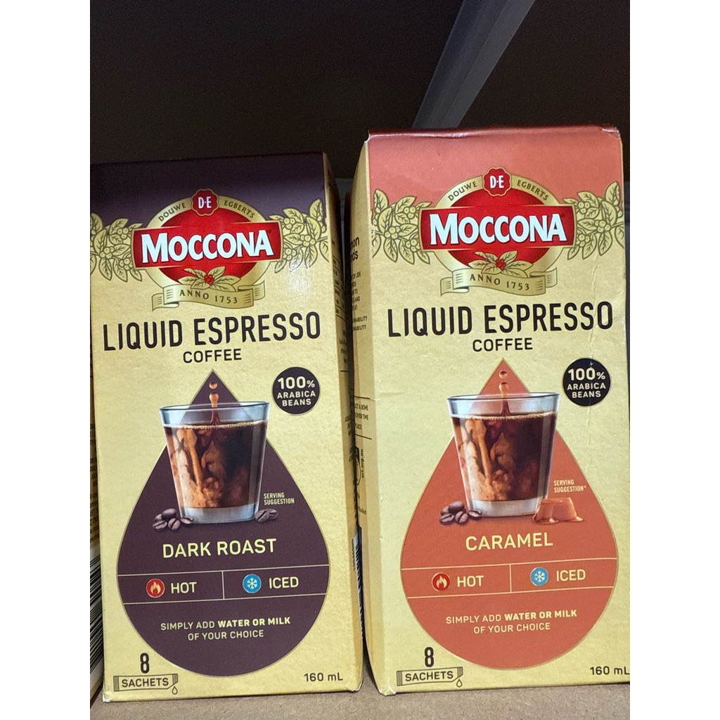 Moccona liquid espresso coffee 8 sachet/box | Shopee Philippines