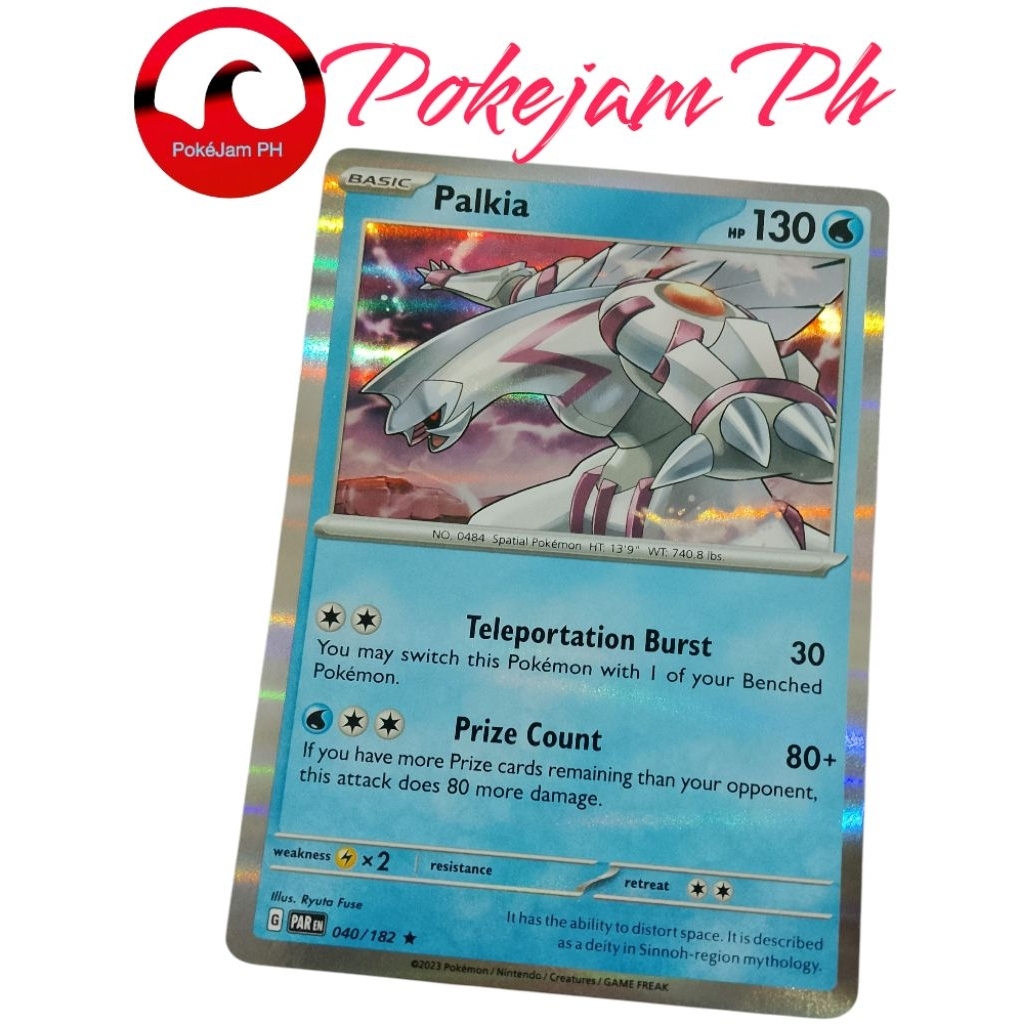 Palkia Holo (Paradox Rift) 040/182 | Shopee Philippines