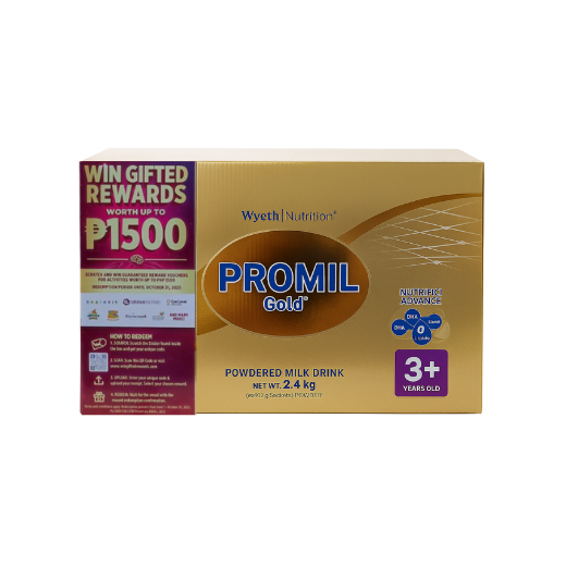 PROMIL GOLD FOUR Powdered Milk Drink for Over 3 years Old Box 2.4kg ...