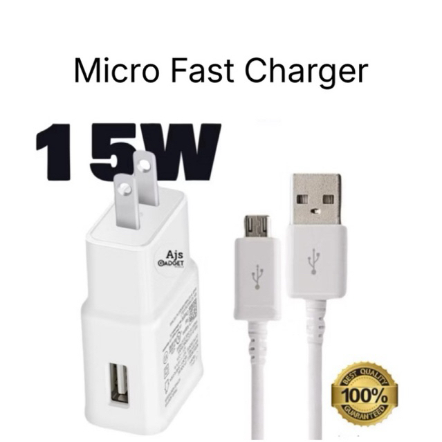Micro Fast Charger Compatible with Samsung & Other Android Devices ...