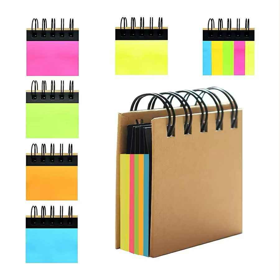 Hardcover 5 Color Rainbow Sticky Notes Set Convenient Series N Sheet ...