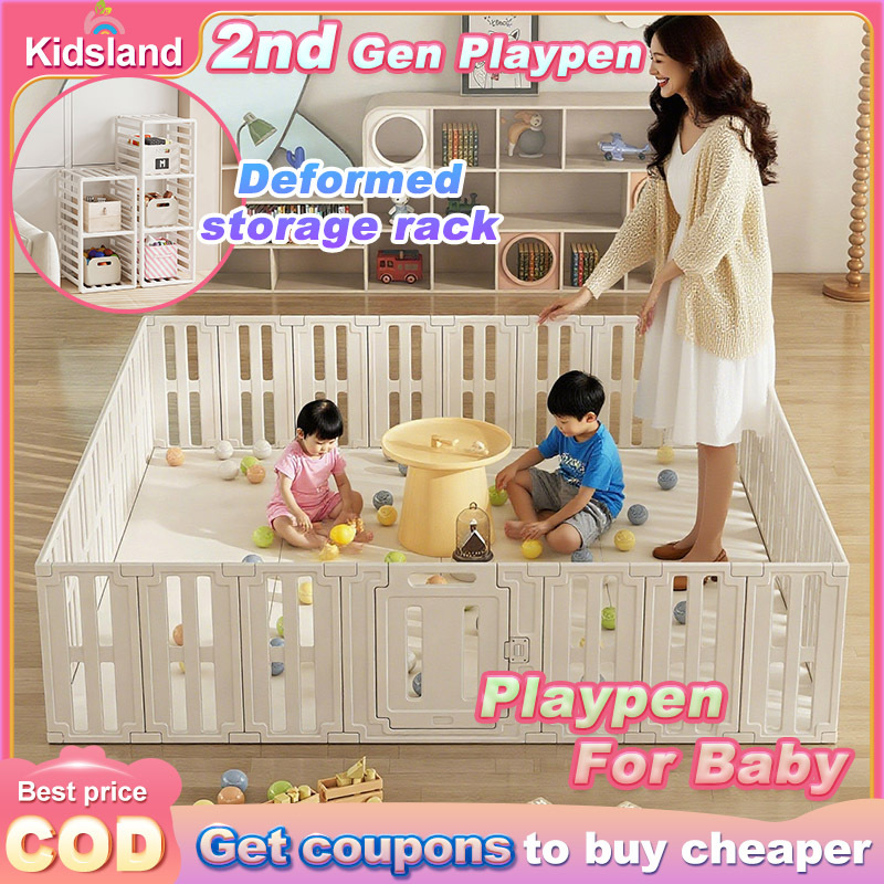 【2nd playpen】playpen for baby 2nd Gen Version Playpen Foldable ...
