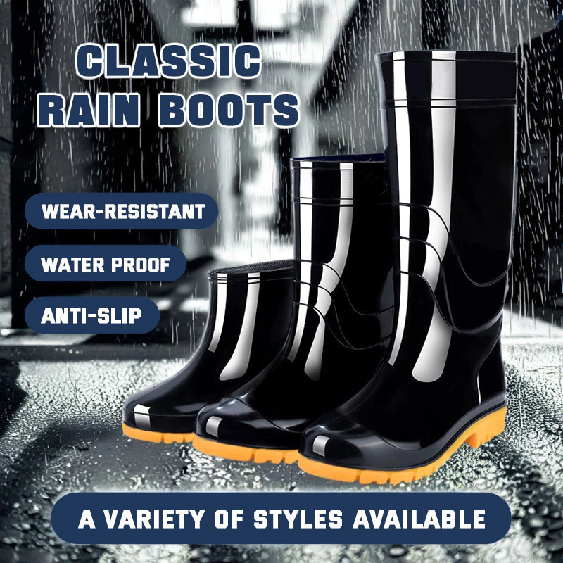 RAINSHOES RAINBOOTS Premium Rain Boots Rain Shoes high quality rubber ...