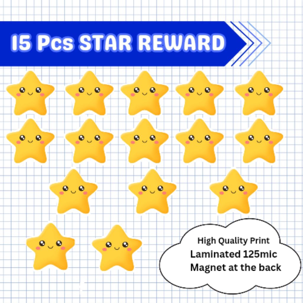 ESL REWARD || STAR || Laminated and Magnet at the back | Shopee Philippines