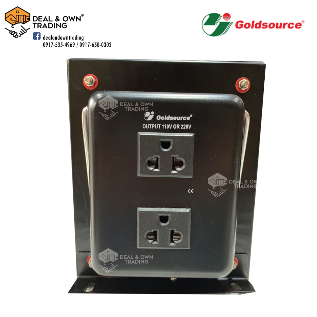 Goldsource THG-5000 5000W Step Up Step Down Transformer | Shopee ...
