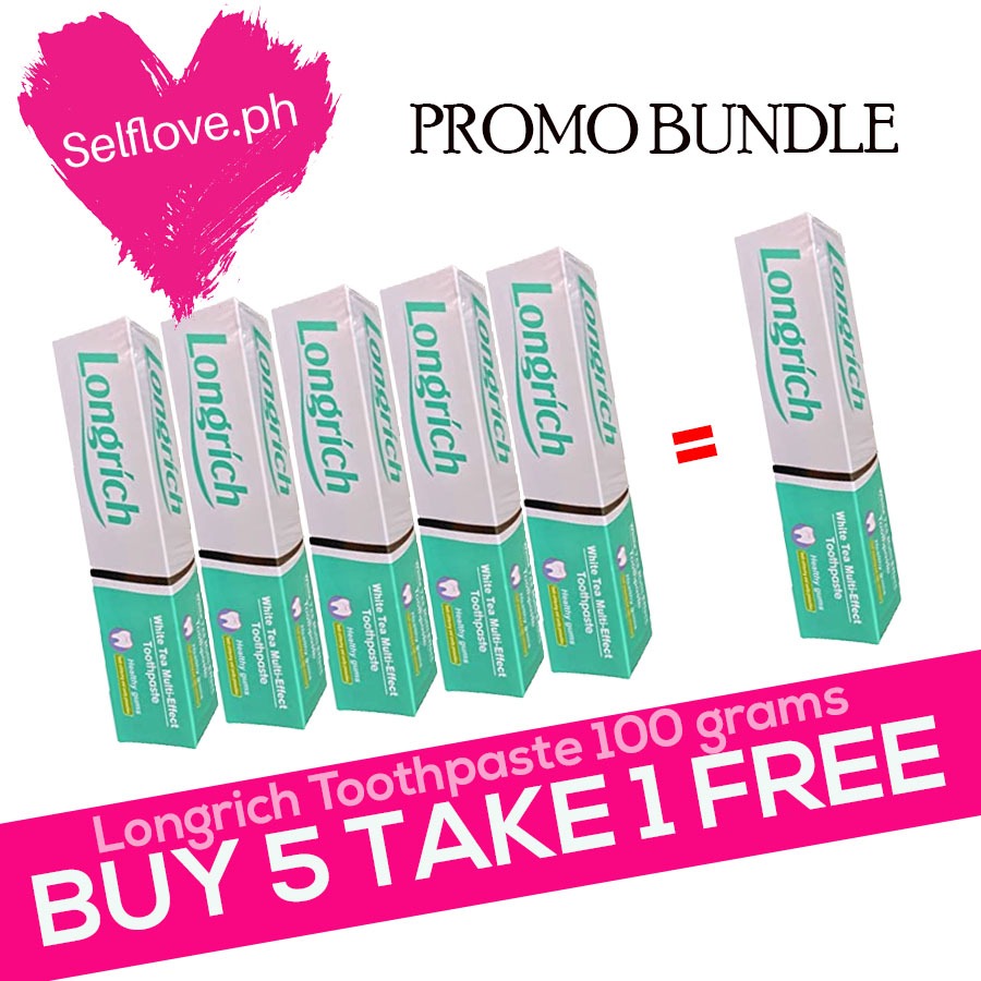 Longrich Toothpaste 100grams Buy 5 Get 1 Free Promo | Shopee Philippines