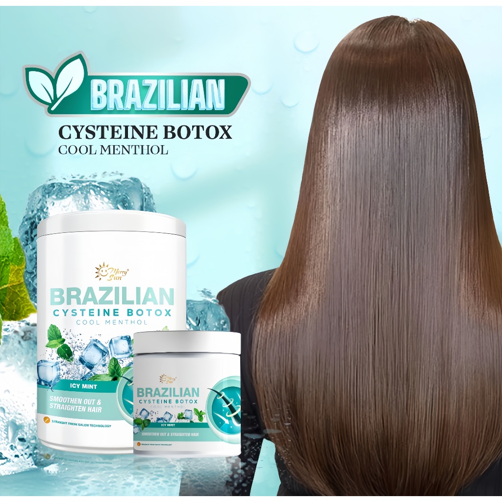 Merry sun Brazilian Cysteine Botox Hair Straightener and Smoothener ...