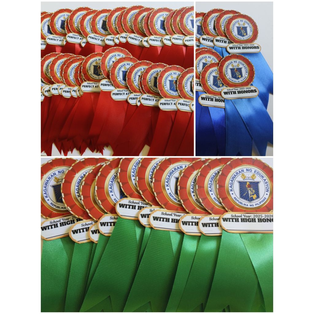 25 pieces Recognition/Graduation/Customized Ribbon | Shopee Philippines