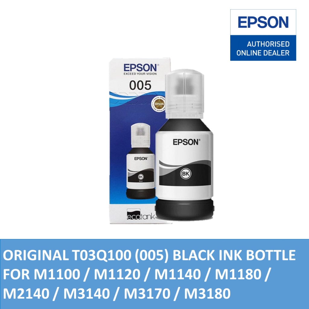 100% Original Epson 005 ink for M1100, M1120, M1140, M2140, M3170 ...