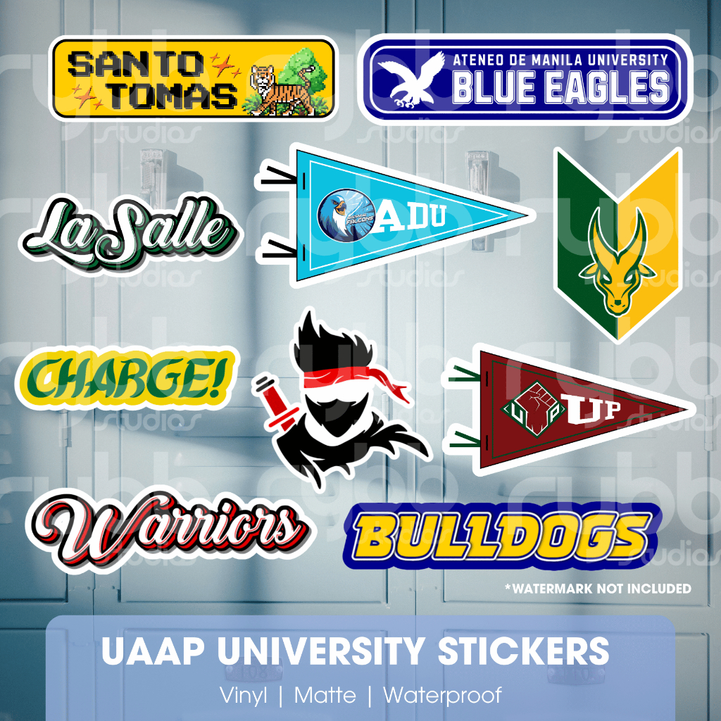 Vinyl University Sticker | Aesthetic Laptop Water Bottle Car Decal ...