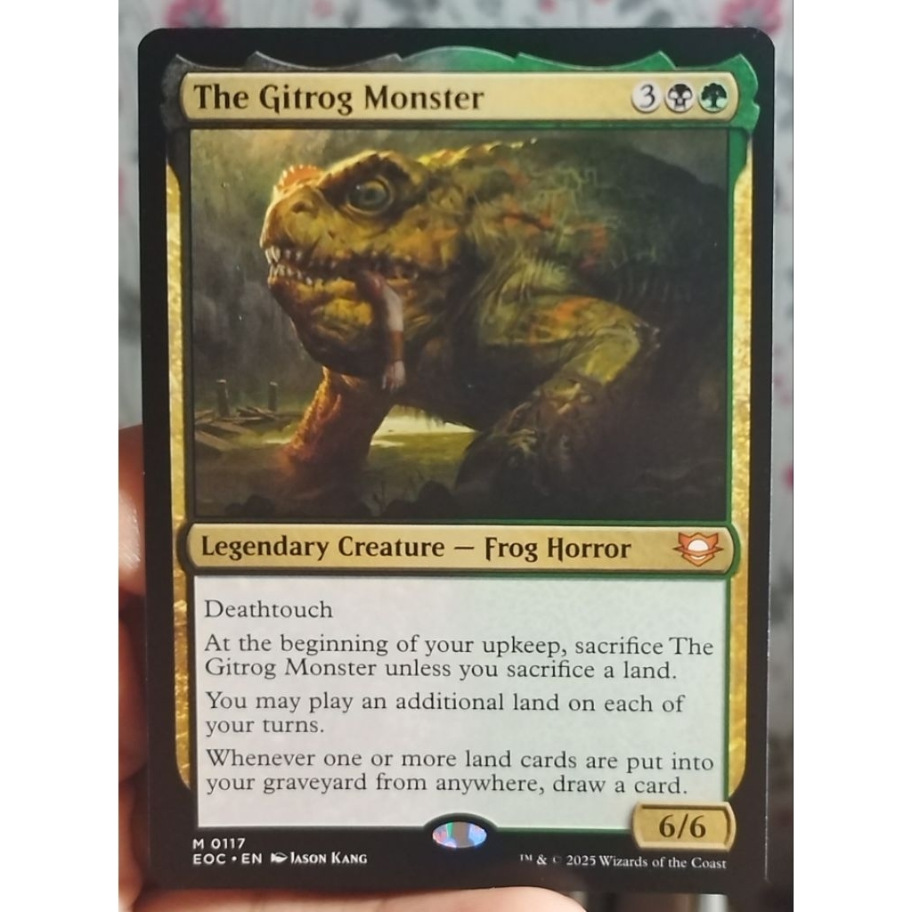 The Gitrog Monster (Magic the gathering) | Shopee Philippines