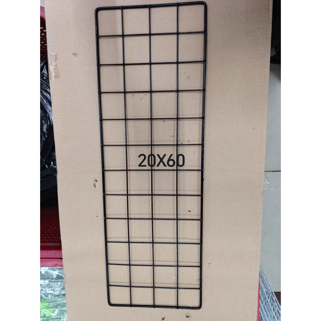 Wire wall grid 30cm x 50cm, 20cm x 60cm, 30cm x 70cm, 30cm x 60cm ...