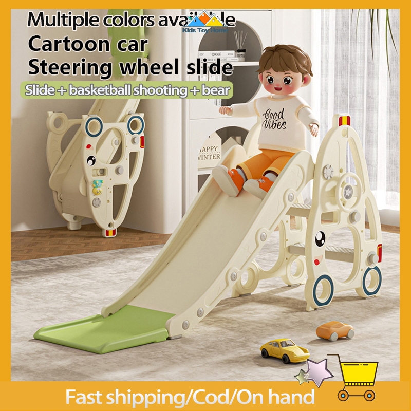 3 In 1 Big Slide Play House For Kids Playground Set For Kids Indoor ...