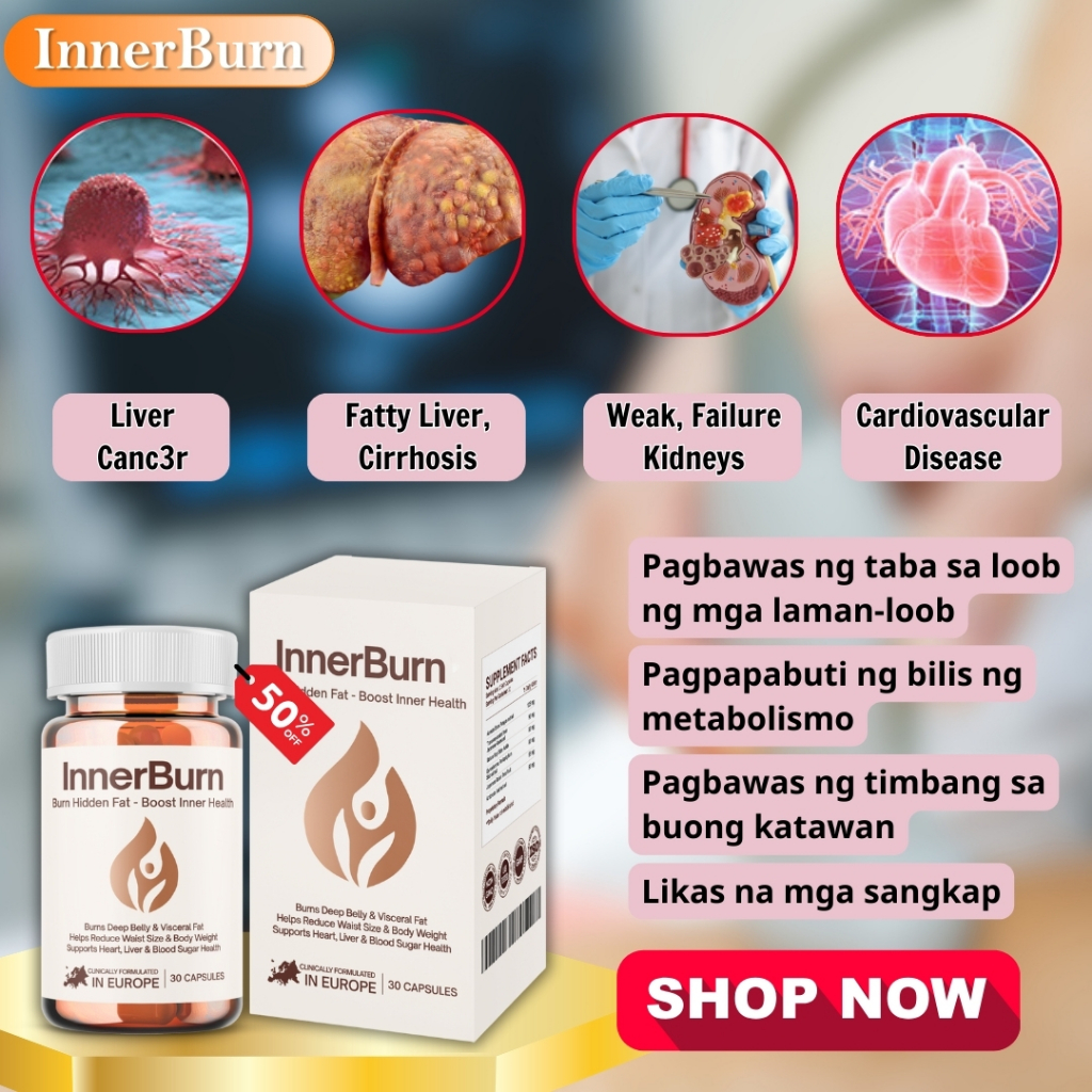 Inner Burn - InnerBurn ™ - Burns visceral & Stubborn fat | Shopee ...