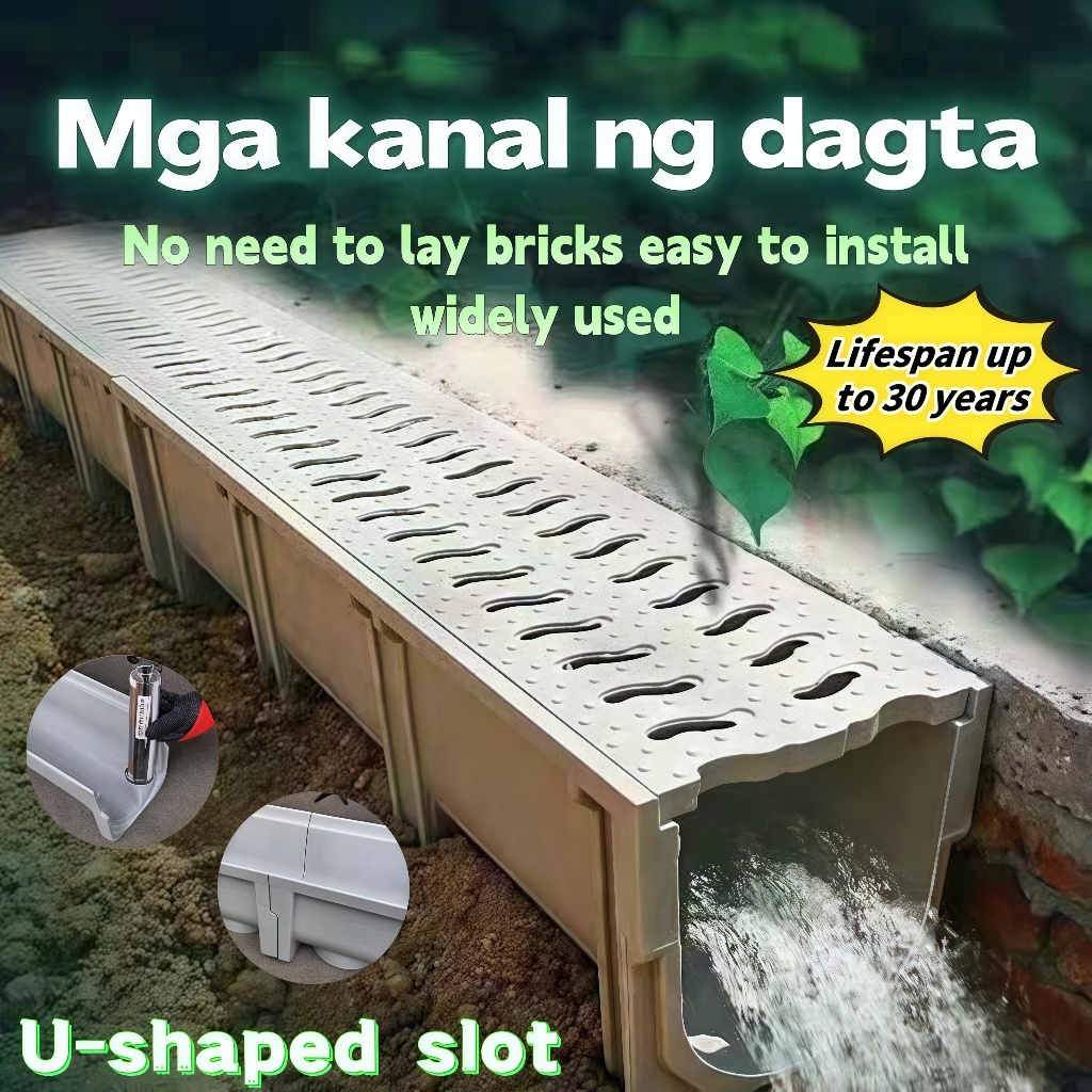 Drainage grooves, drainage grooves, underground paagusan track ...