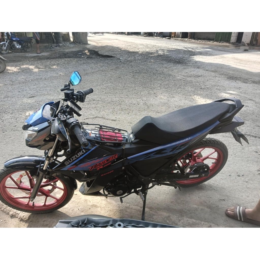 Raider FI racing seat Straight cut | Shopee Philippines