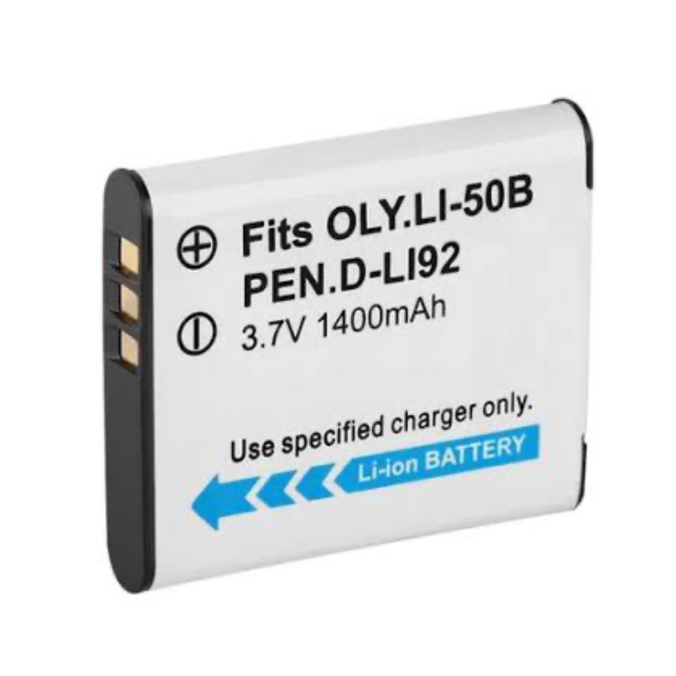 PEN D-Li92 DB-100 Li-50B Battery For Pentax X70 Megazoom Optio I-10 ...